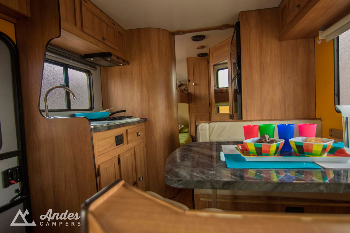 Motorhomes en Chile - Andes Campers